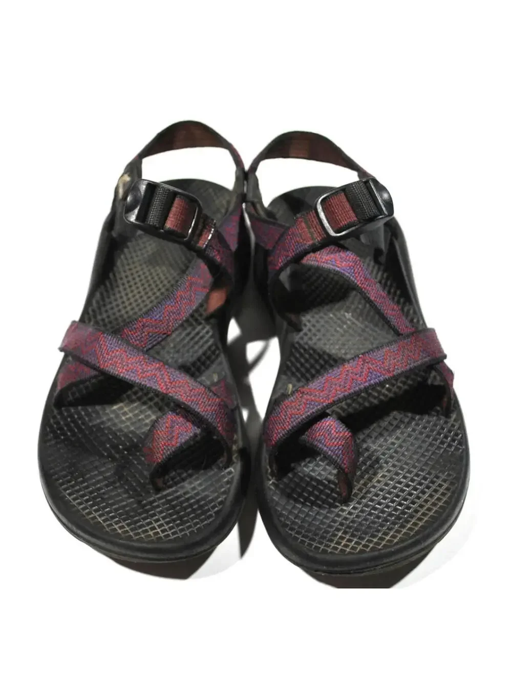 Chaco | Shoes | Vintage Chacos Pattern Made In Usa Vibram Rubber Strap ...